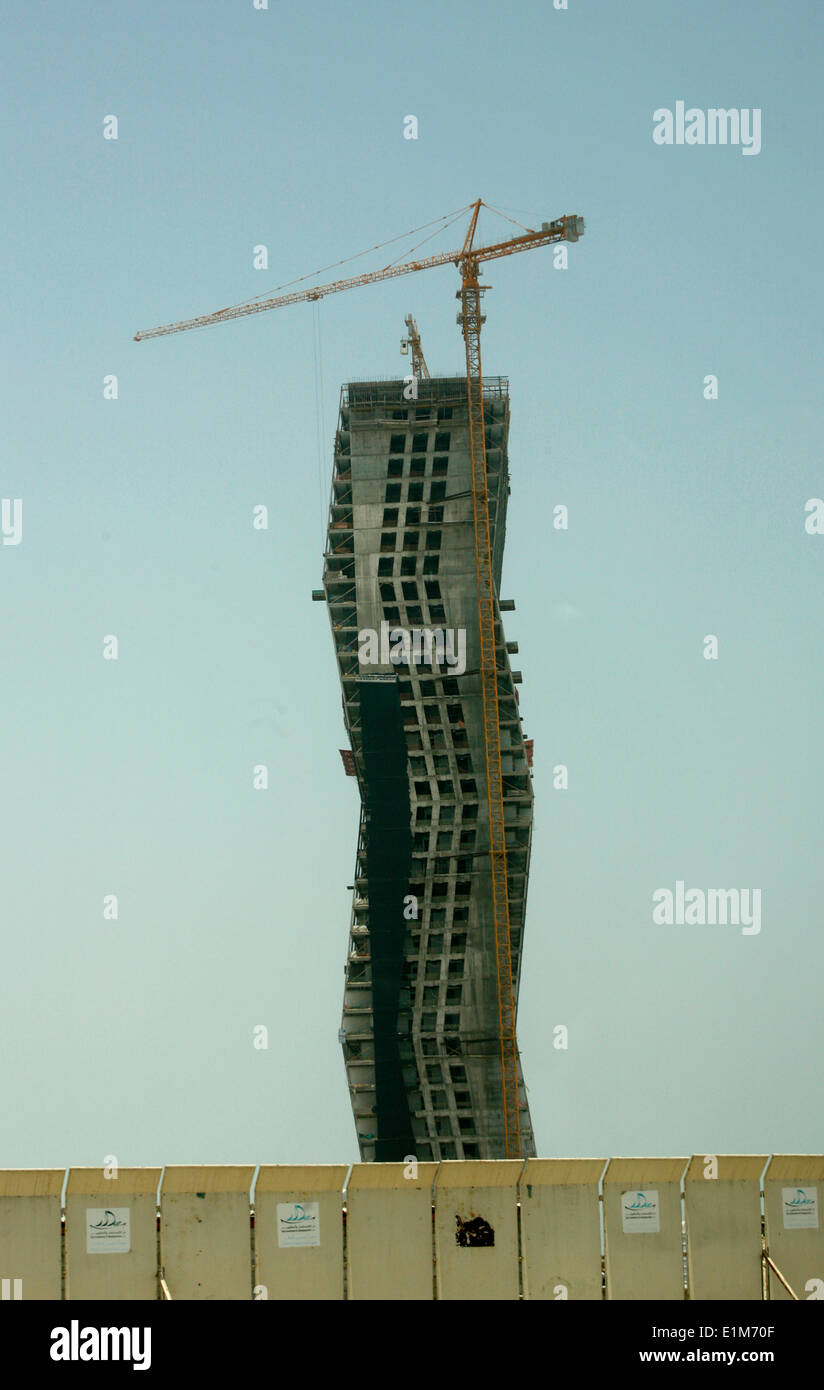 Building works in Doha Stock Photo - Alamy