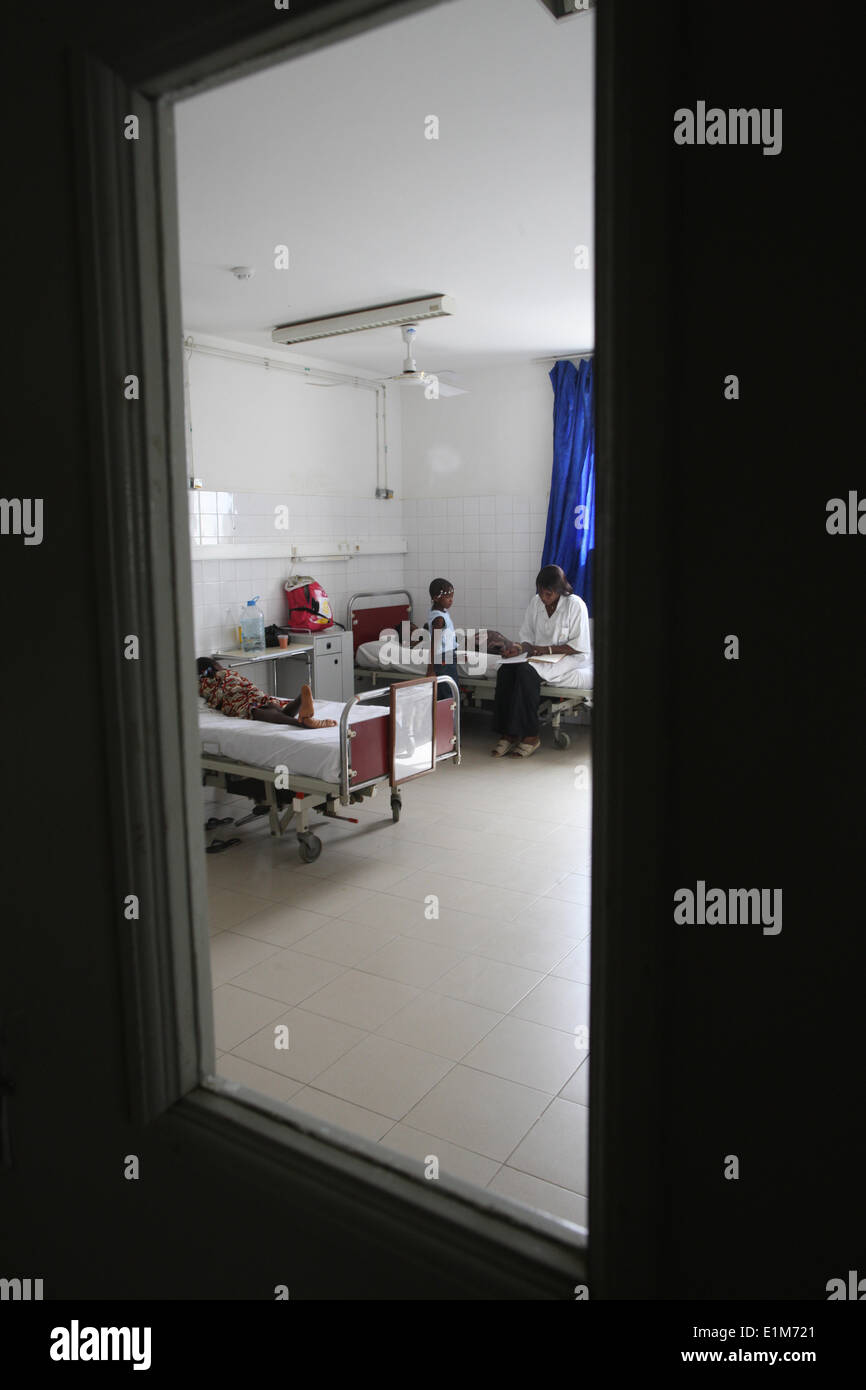 Room in an African hospital Stock Photo - Alamy