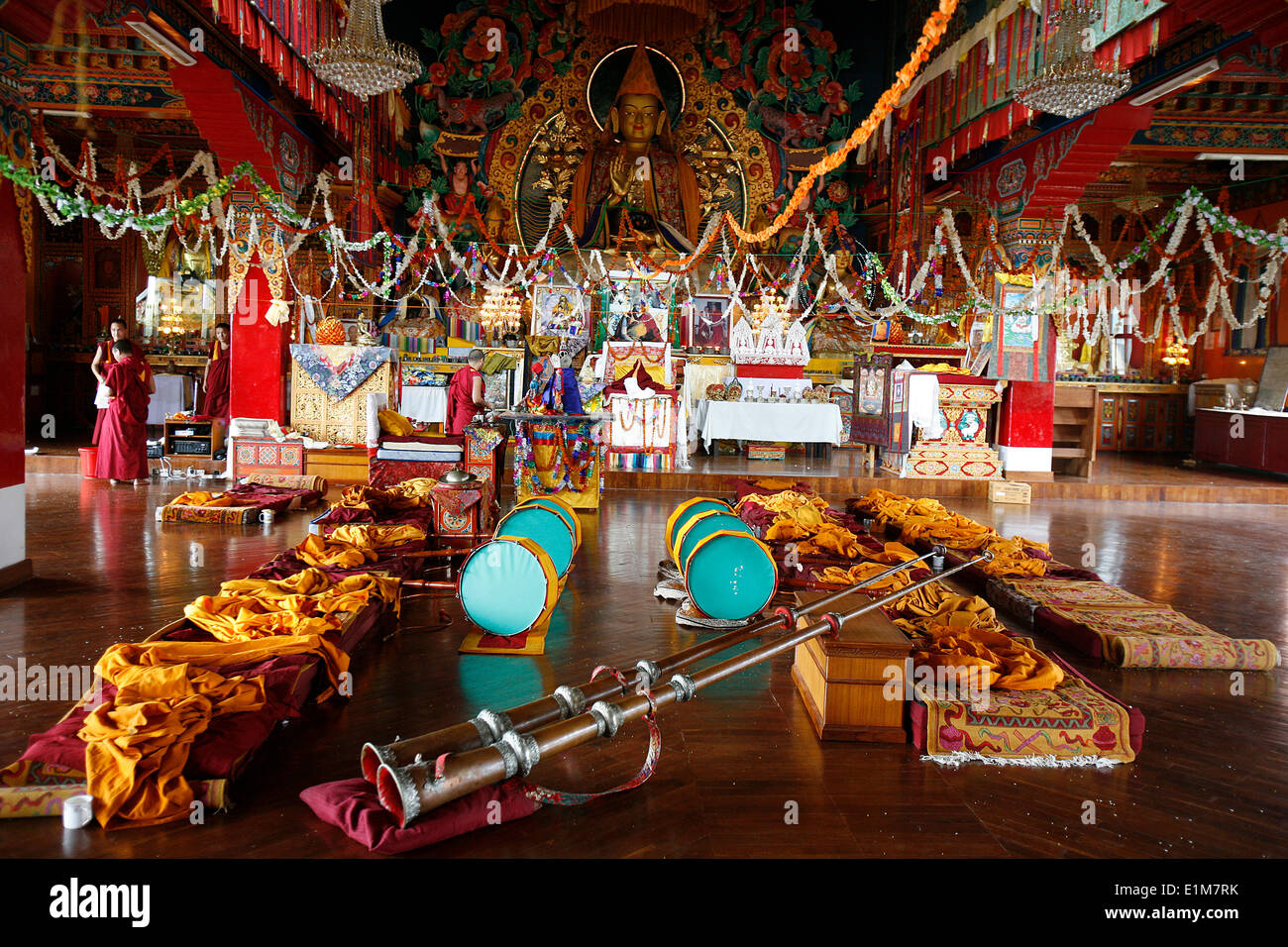 Nepal kopan monastery hi-res stock photography and images - Alamy