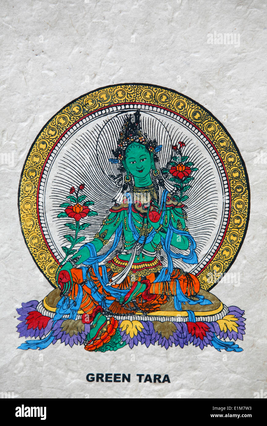 Green tara hi-res stock photography and images - Alamy