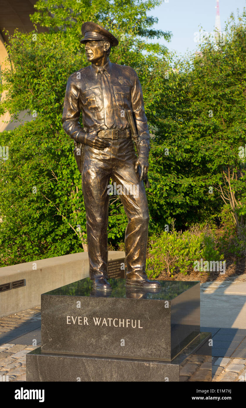 law enforcement officers memorial in Pittsburgh PA Stock Photo - Alamy