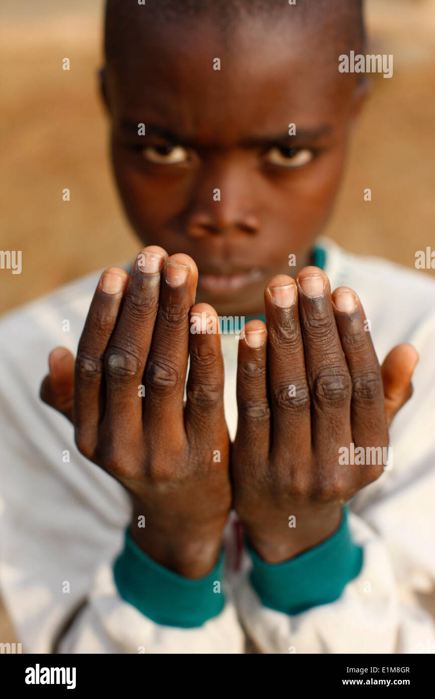 Muslim boy in Africa Stock Photo - Alamy