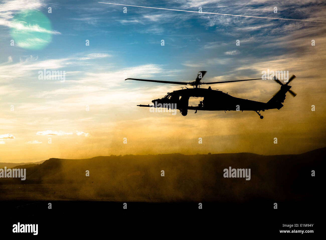 An MH-60 Black Hawk with the 160th Special Operations Aviation Regiment ...