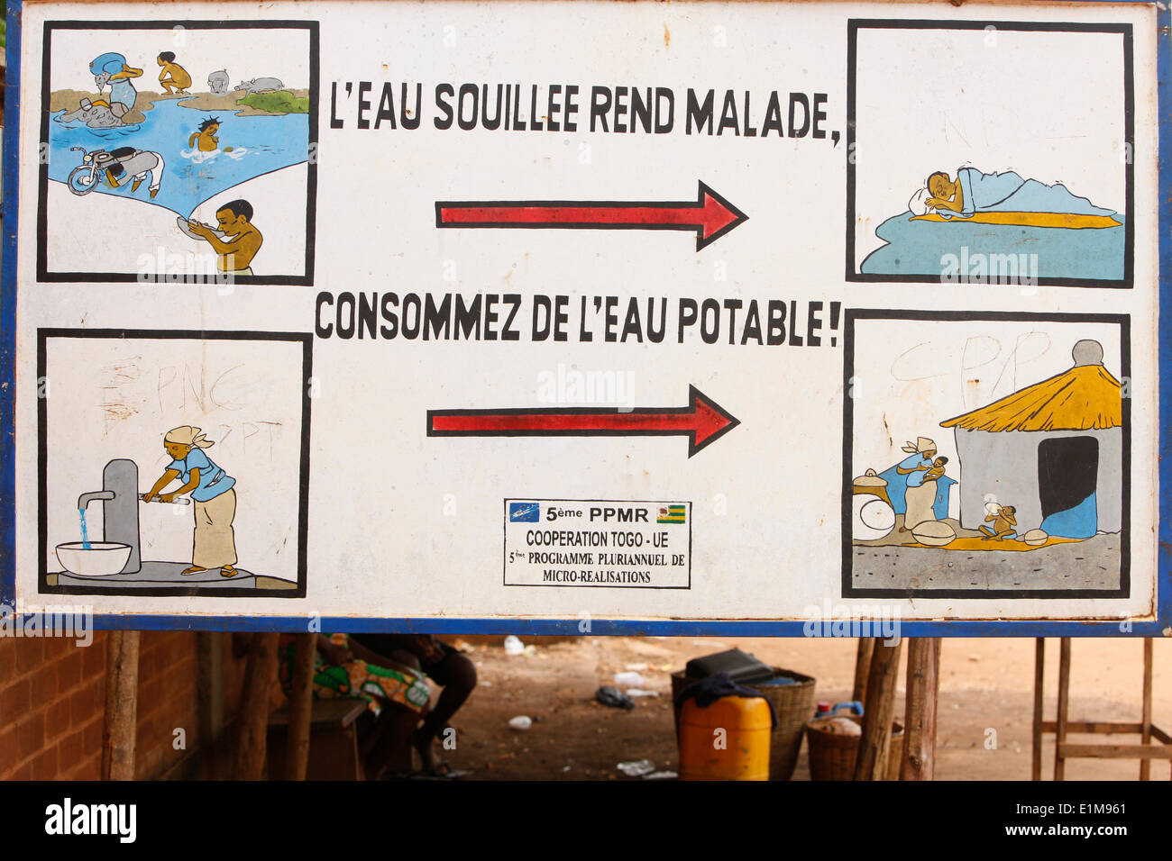 Campaign for clean water Stock Photo - Alamy