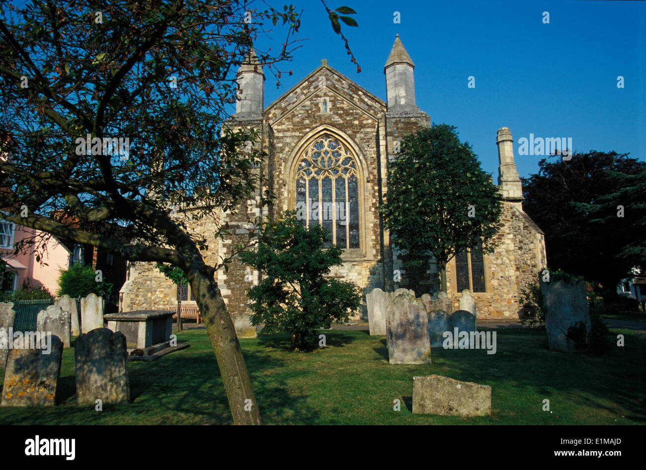 Rye church and graveyard hi-res stock photography and images - Alamy
