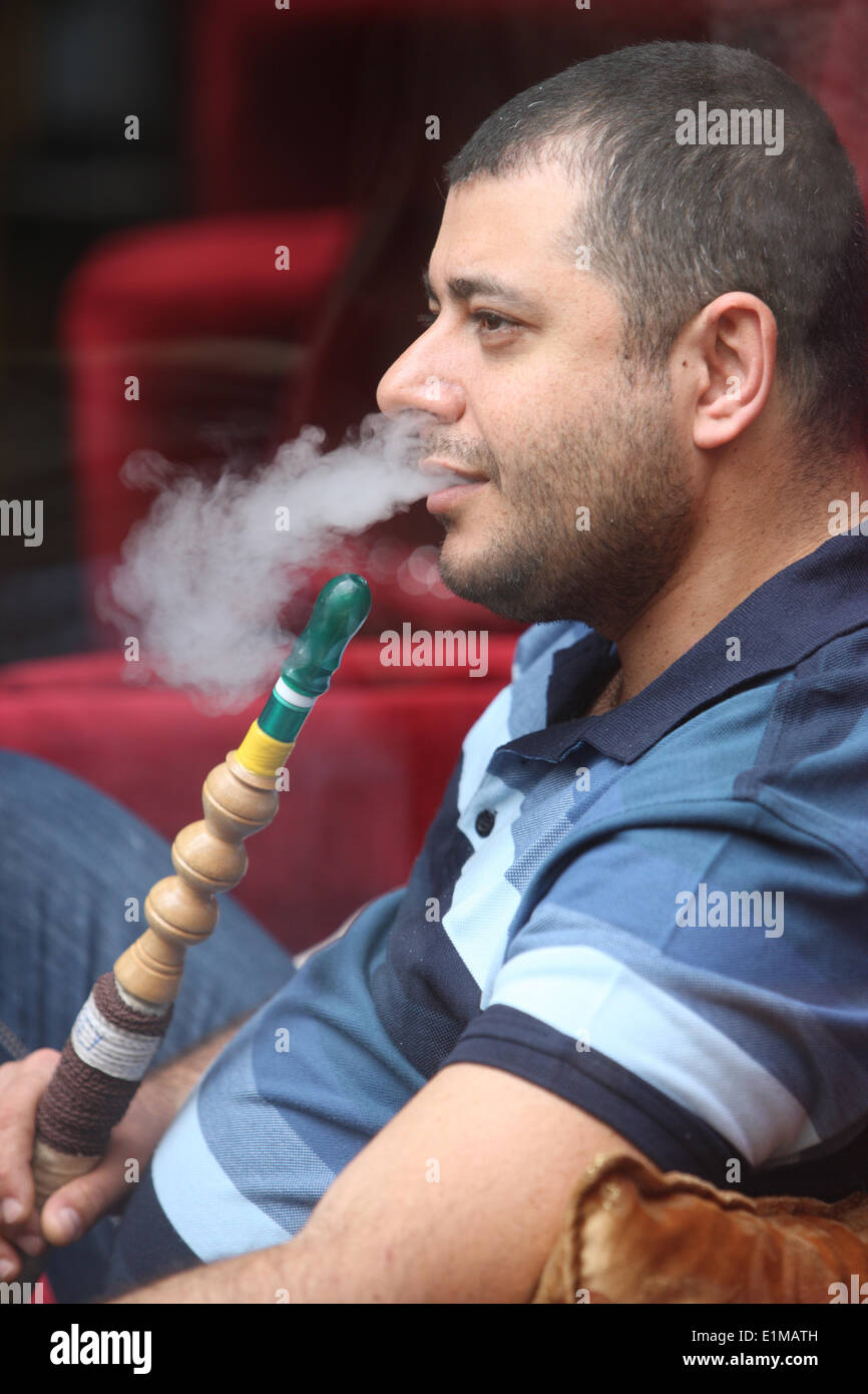 Turkish man smoking hi-res stock photography and images - Alamy