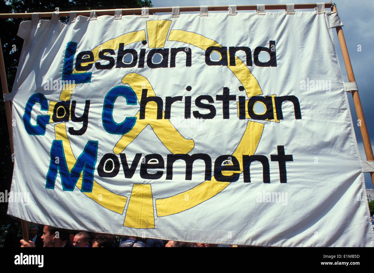 Gay Pride : christian gay banner Stock Photo - Alamy