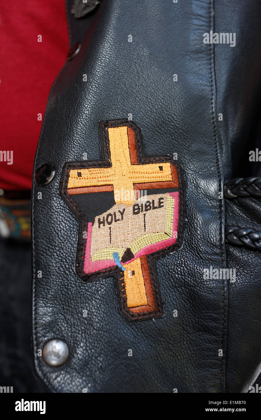 Christian motorcyclists association Stock Photo - Alamy