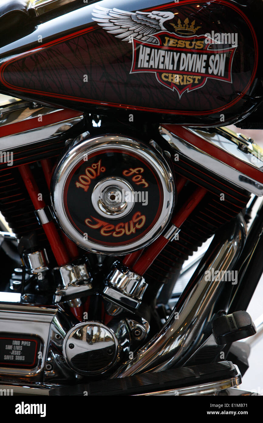 Christian motorcyclists association Stock Photo - Alamy