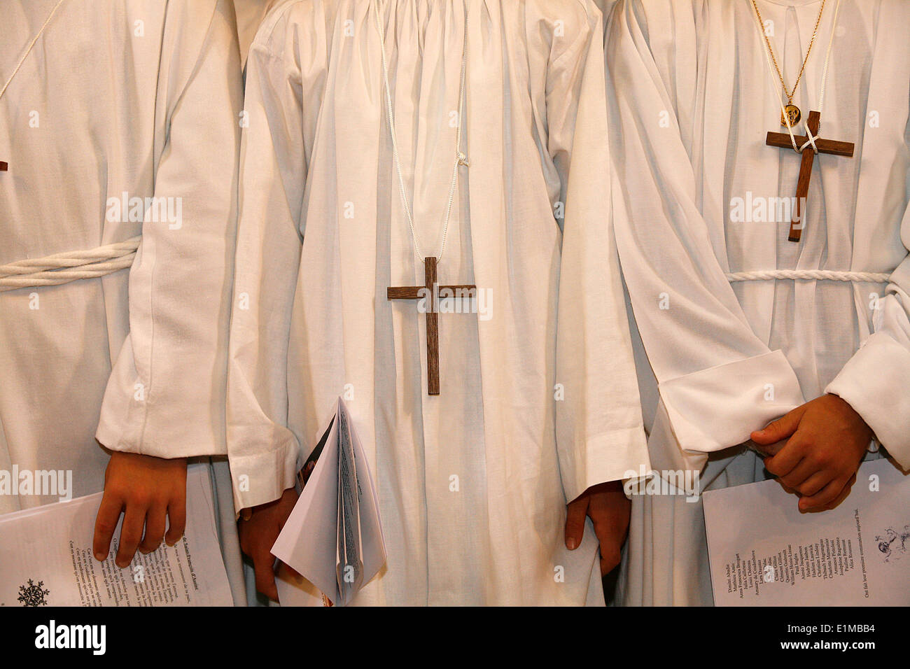 First holy communion celebration Stock Photo - Alamy