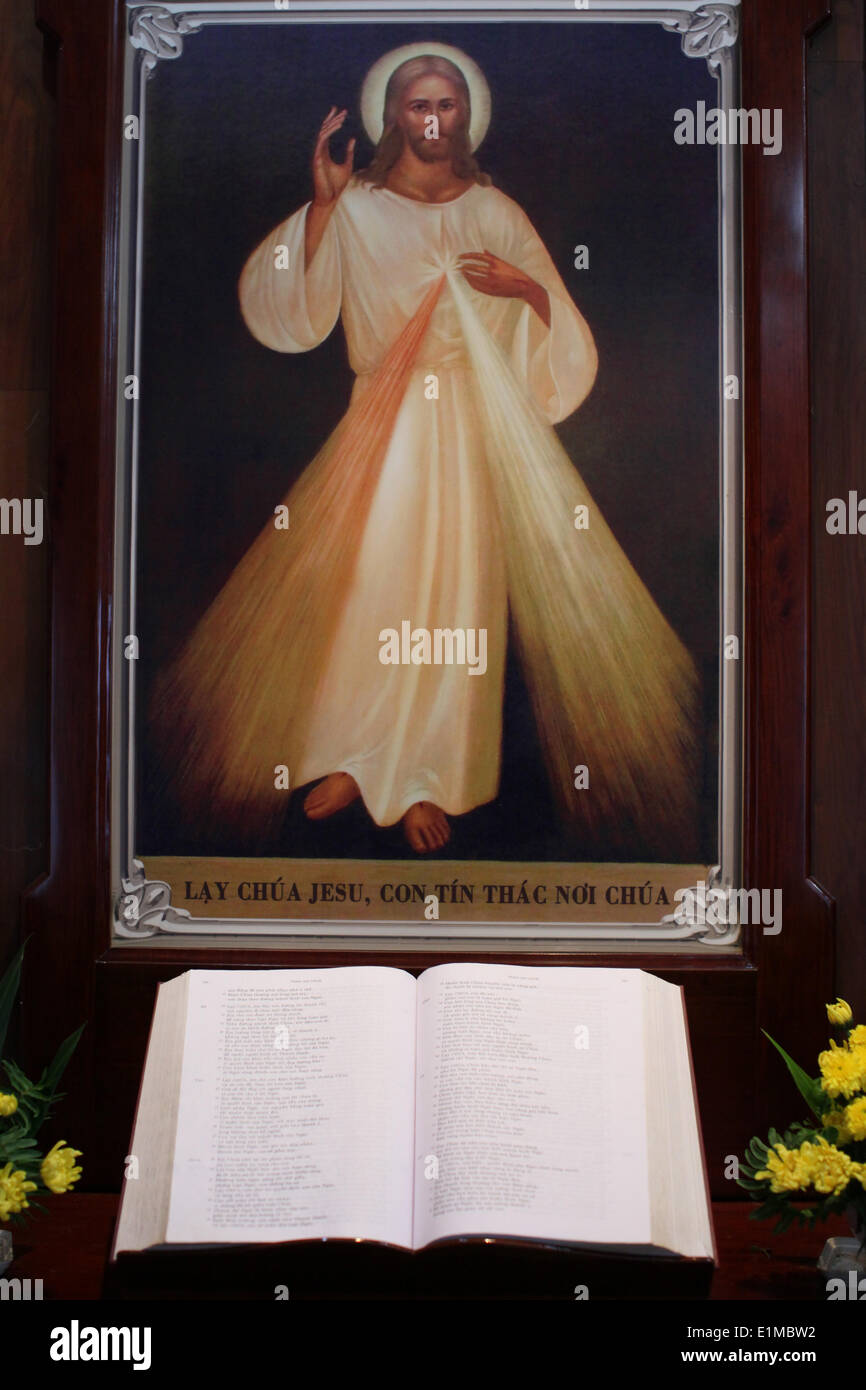 Jesus as The Divine Mercy Stock Photo - Alamy