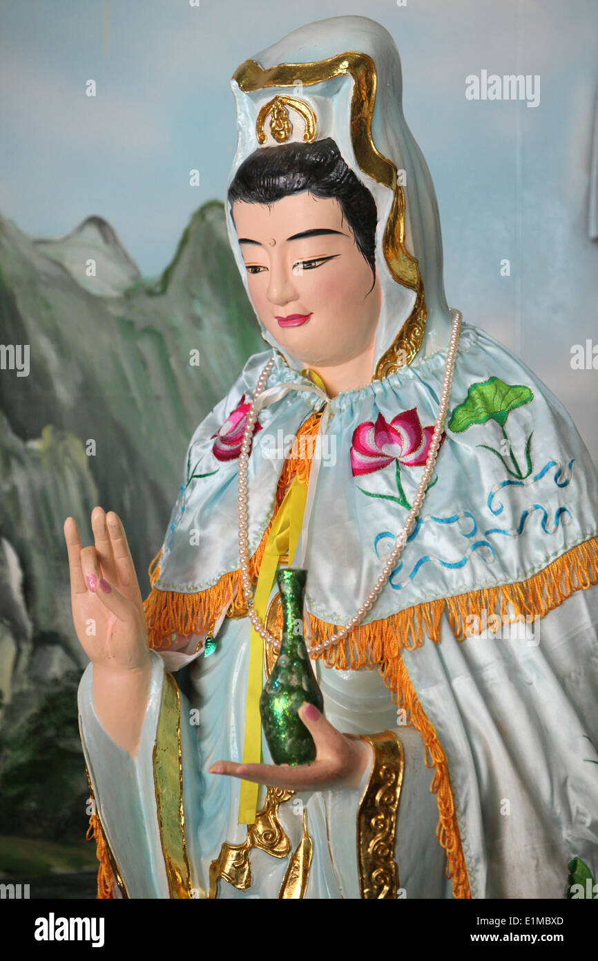 Kwan Yin, goddess of mercy or compassion. She is the female form of the ...