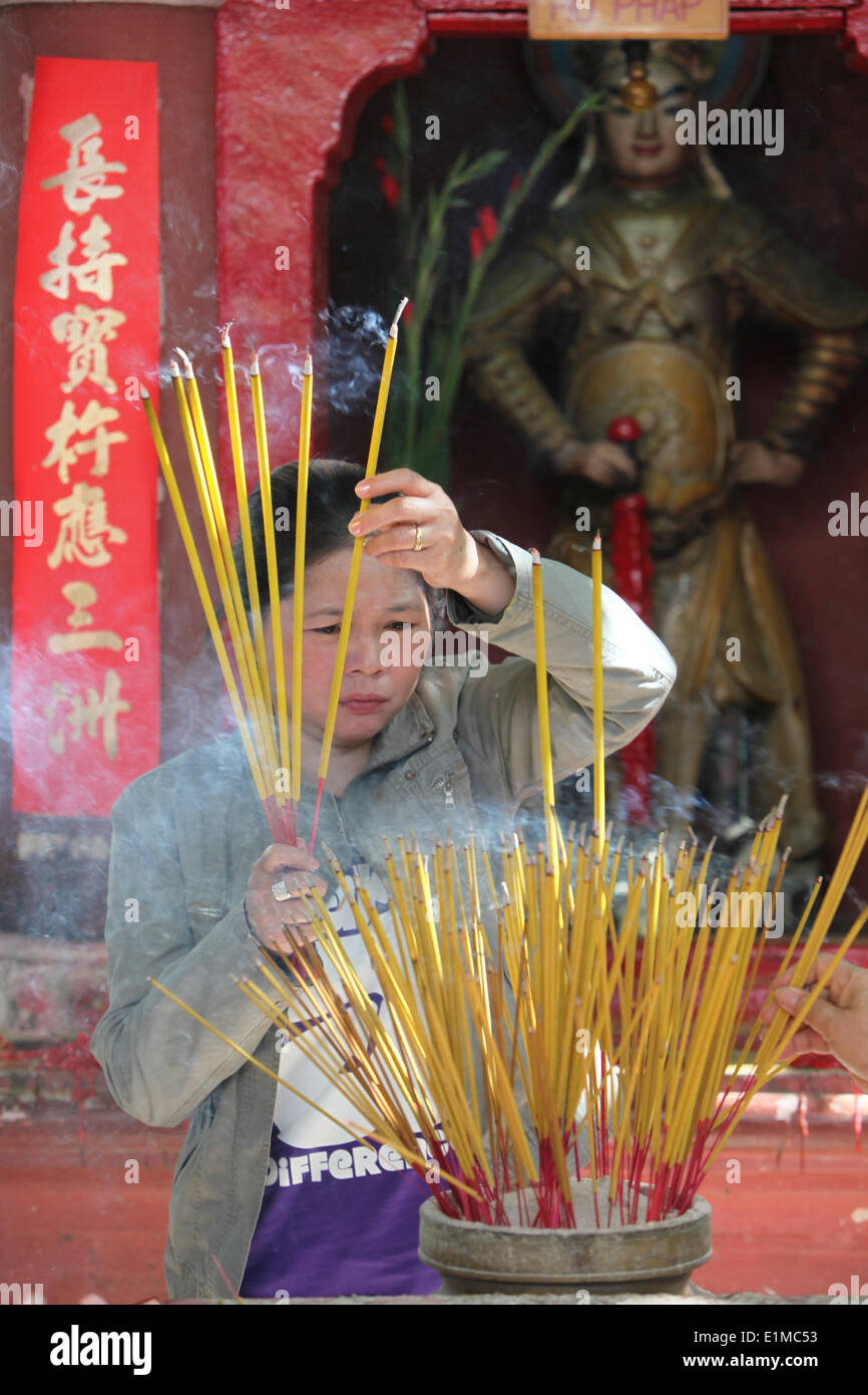 Emperor Jade Pagoda. Taoist worship rituals Stock Photo - Alamy