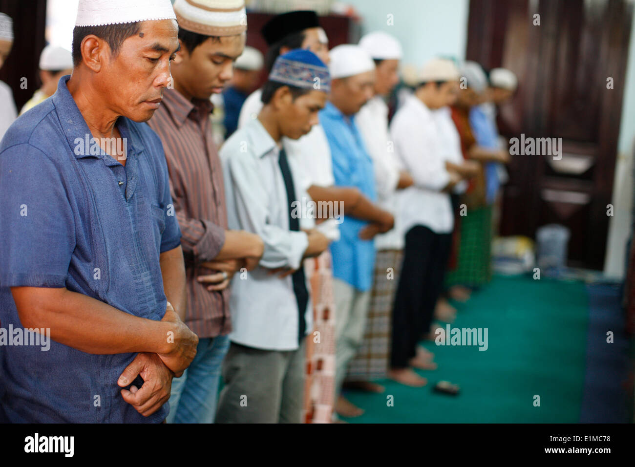 The friday prayer. A congregational prayer (salat) that Muslims hold ...
