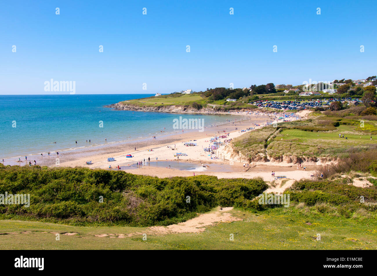 The beach at Daymer Bay in Cornwall England UK Stock Photo - Alamy