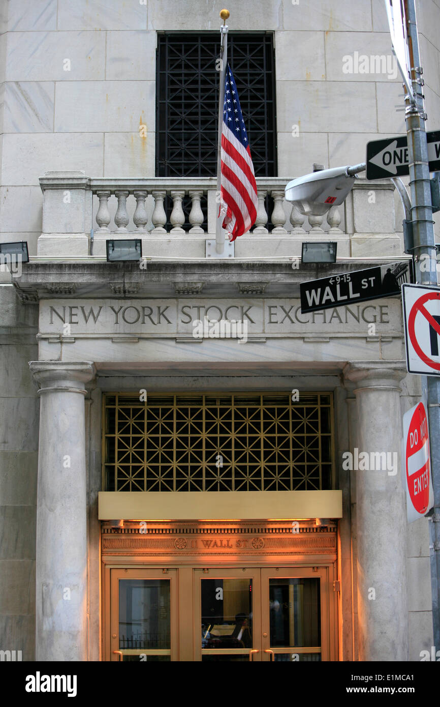 New York stock exchange Stock Photo - Alamy
