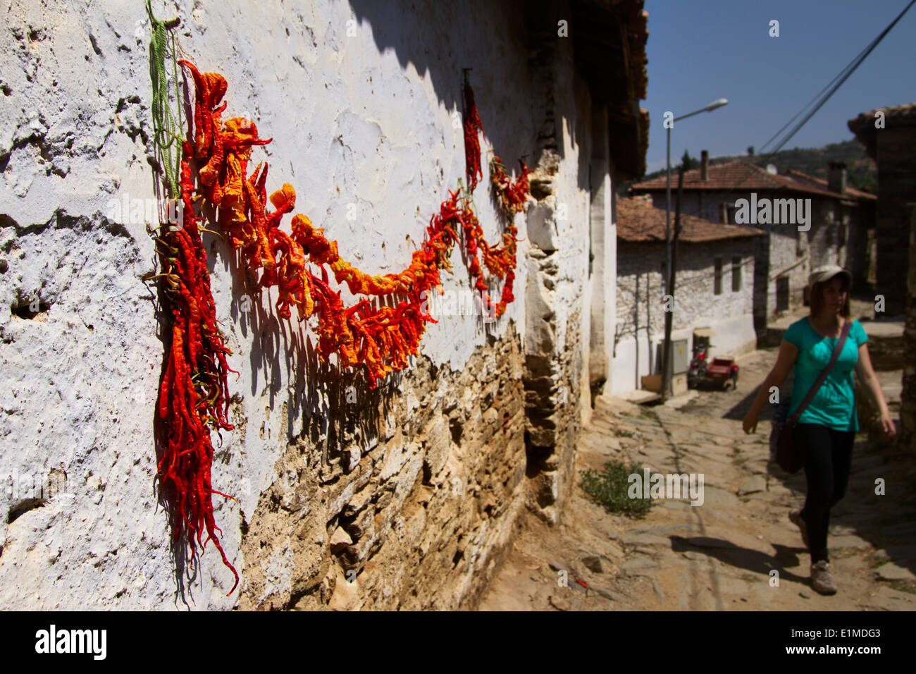 Turkey village street hi-res stock photography and images - Alamy