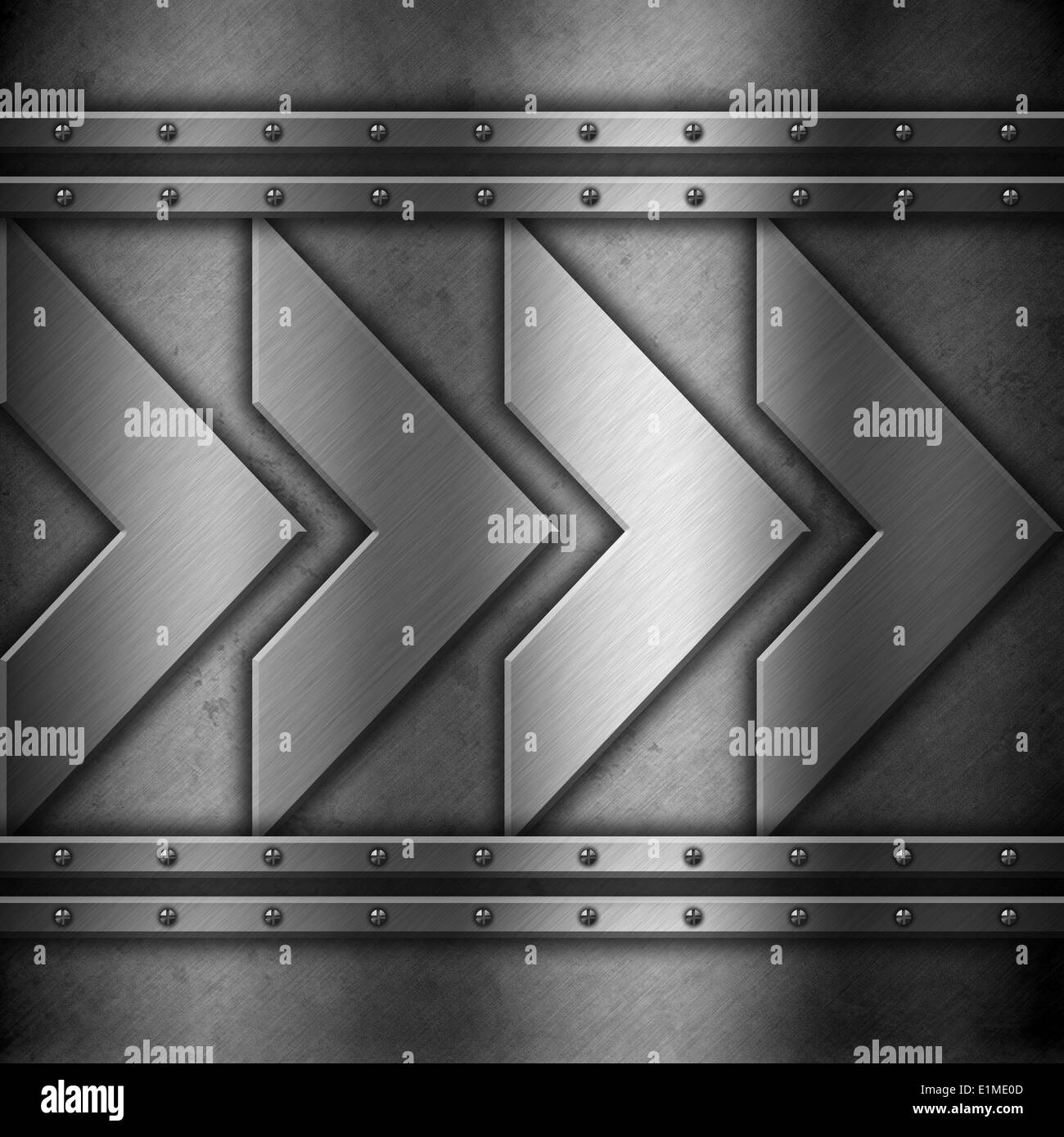 Abstract background with various metallic designs Stock Photo - Alamy