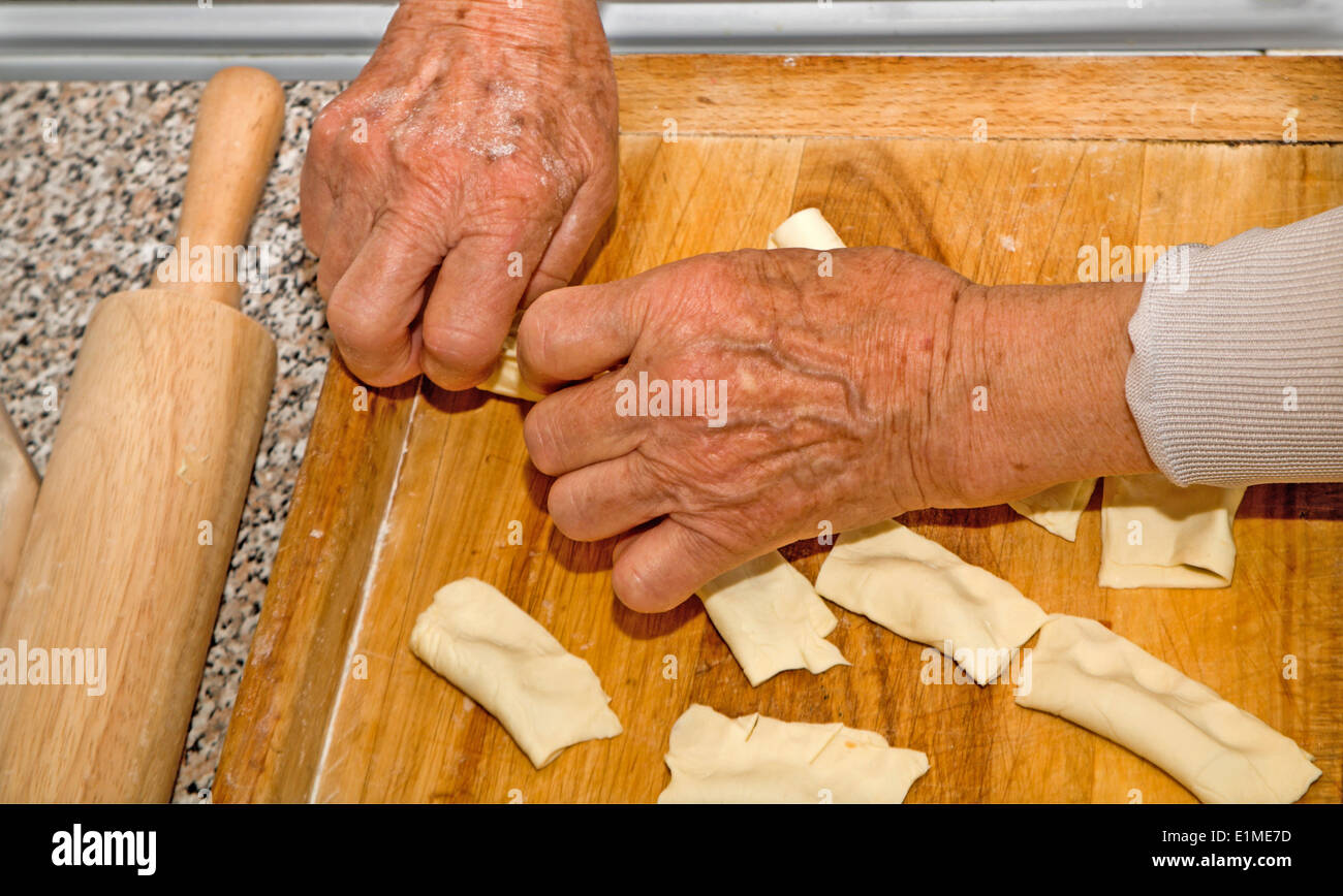 Grandmother cooking jam hi-res stock photography and images - Alamy