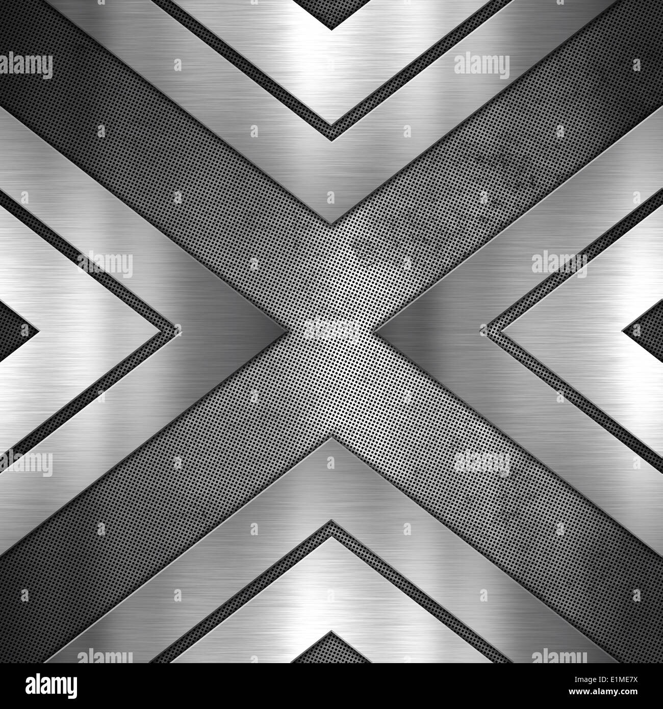 Abstract background with a metallic design Stock Photo - Alamy