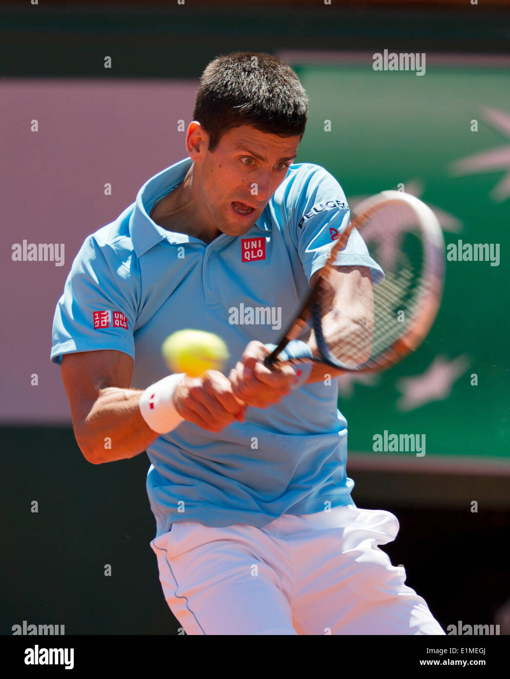 Paris, France. 05th June, 2014. Tennis, French Open, Roland Garros ...