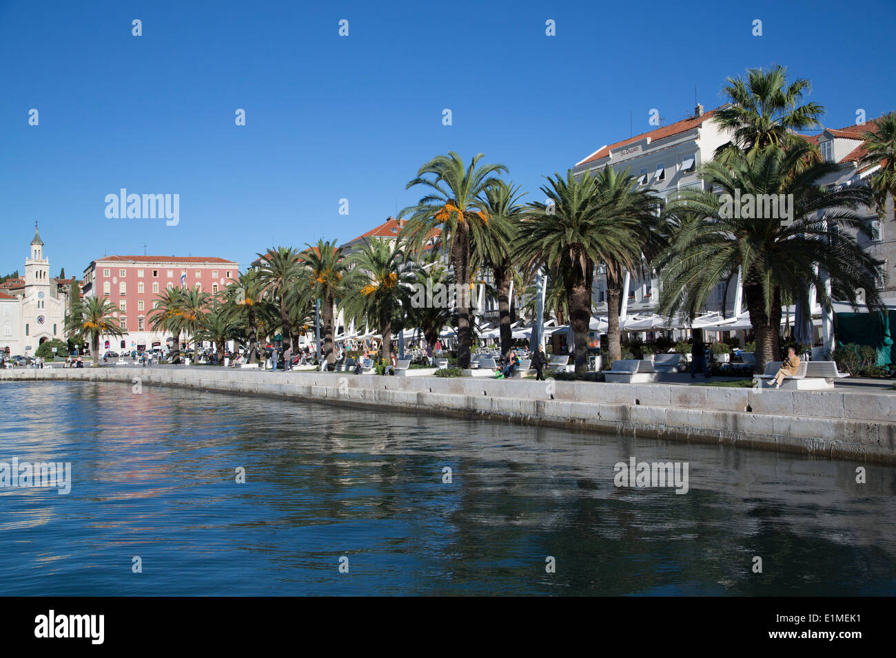 Buildings at city harbor riva hi-res stock photography and images - Alamy
