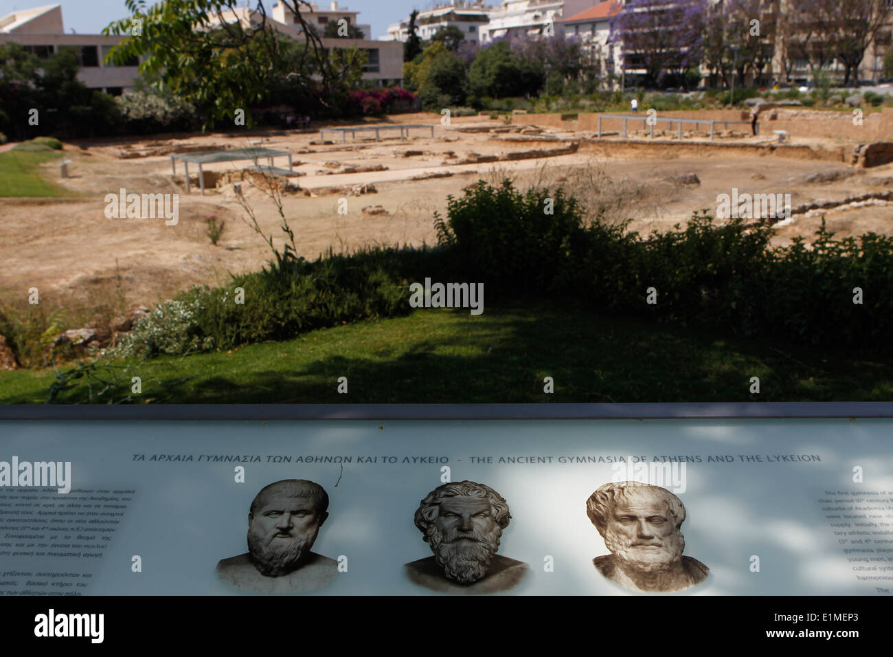 A new archaeological site open in the center of Athens, Aristotle's ...