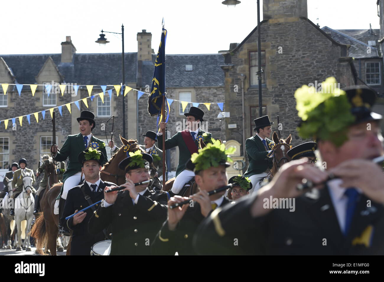 Hawick marches hi-res stock photography and images - Alamy