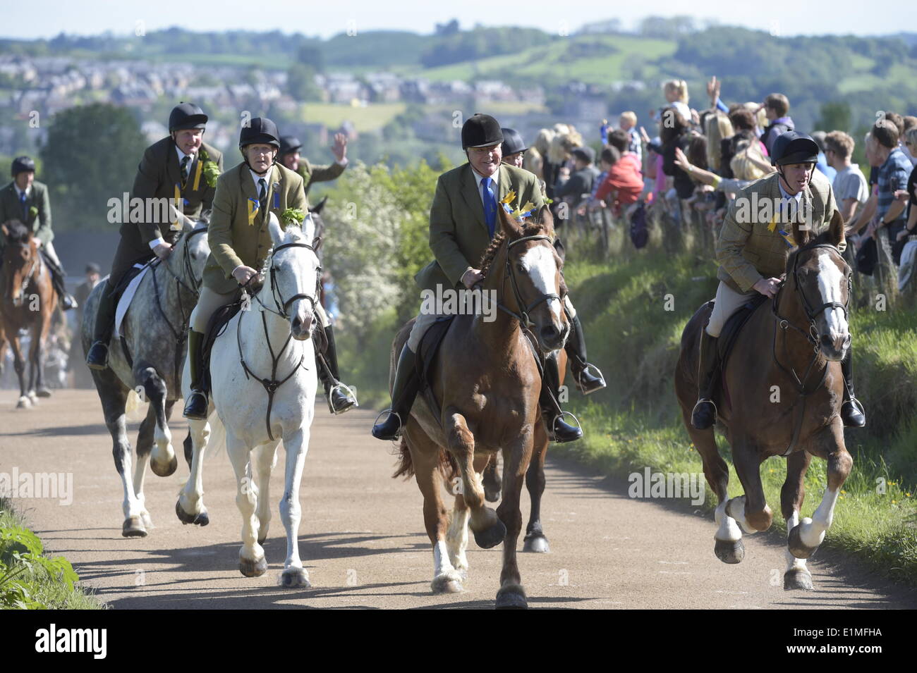 Hawick common riding hi-res stock photography and images - Alamy