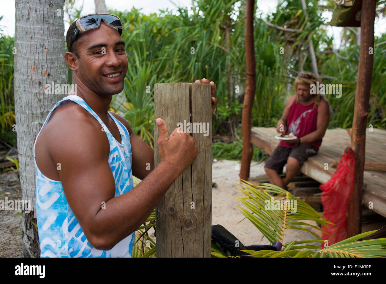 Cook Island Canoe High Resolution Stock Photography and Images - Alamy