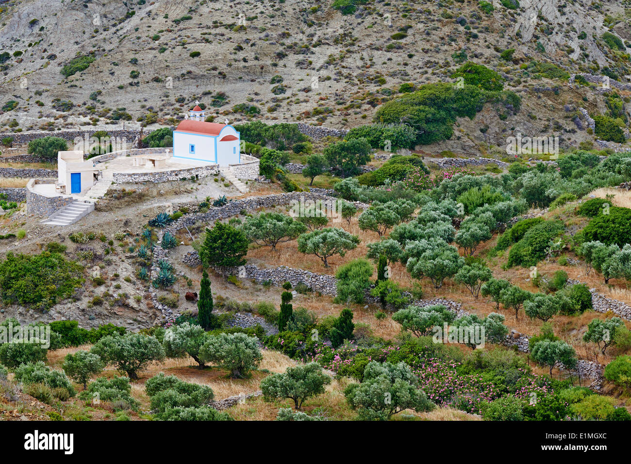 Greece, Dodecanese, Karpathos island, Olympos Stock Photo - Alamy