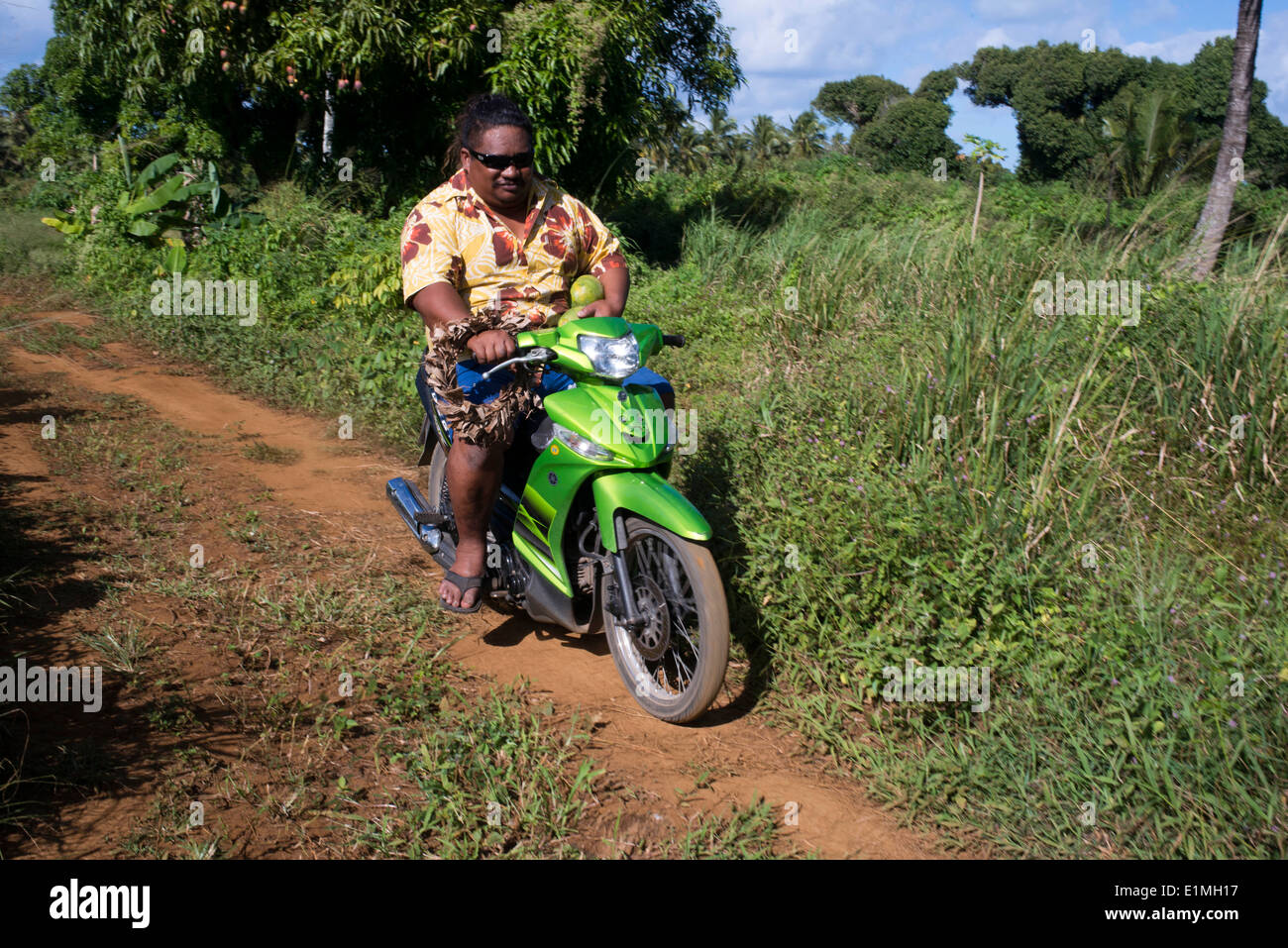 Rarotonga Island. Cook Island. Polynesia. South Pacific Ocean. Two ...