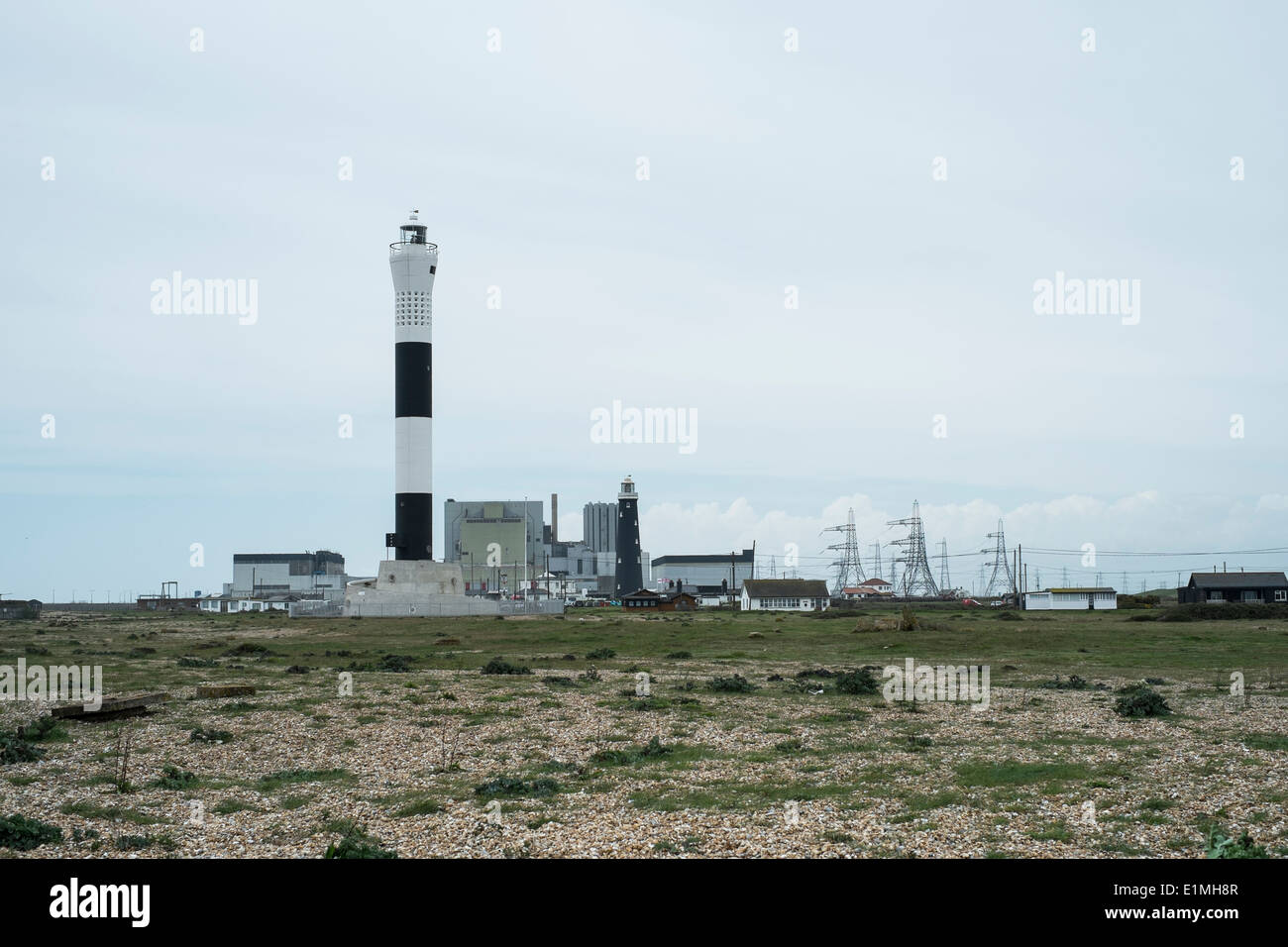 Dungeness,a headland on the coast of Kent and one of the largest ...