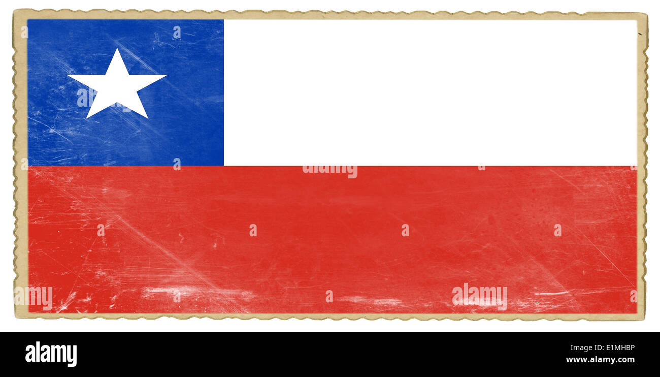 Chile flag artwork hi-res stock photography and images - Alamy