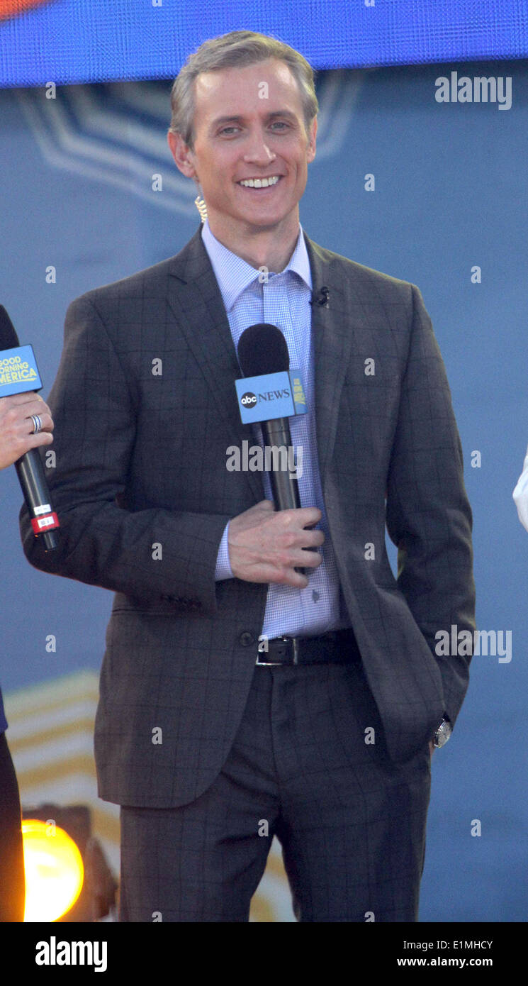 New York, New York, USA. 5th June, 2014. GMA co-host DAN ABRAMS at ...