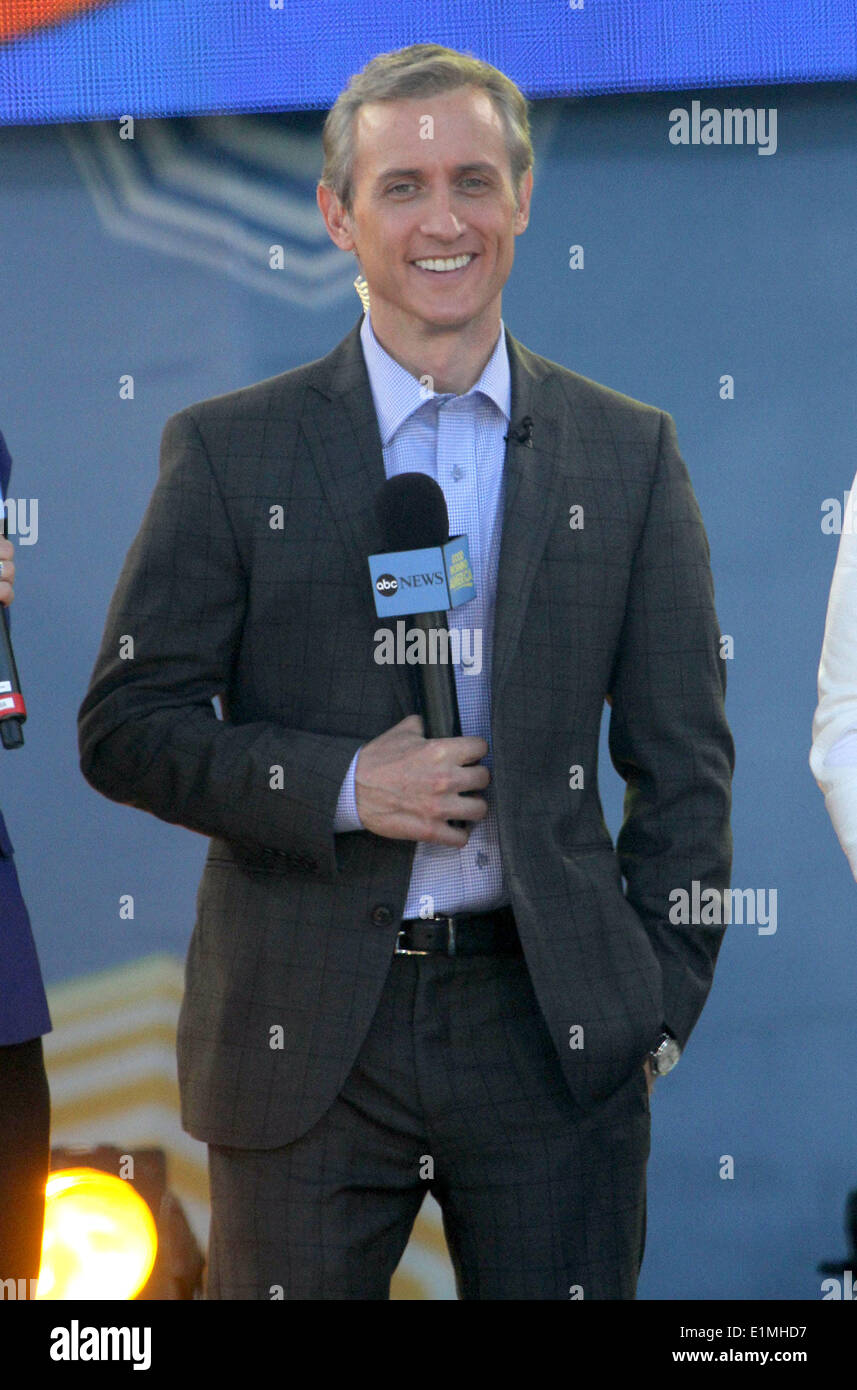 New York, New York, USA. 5th June, 2014. GMA co-host DAN ABRAMS at ...
