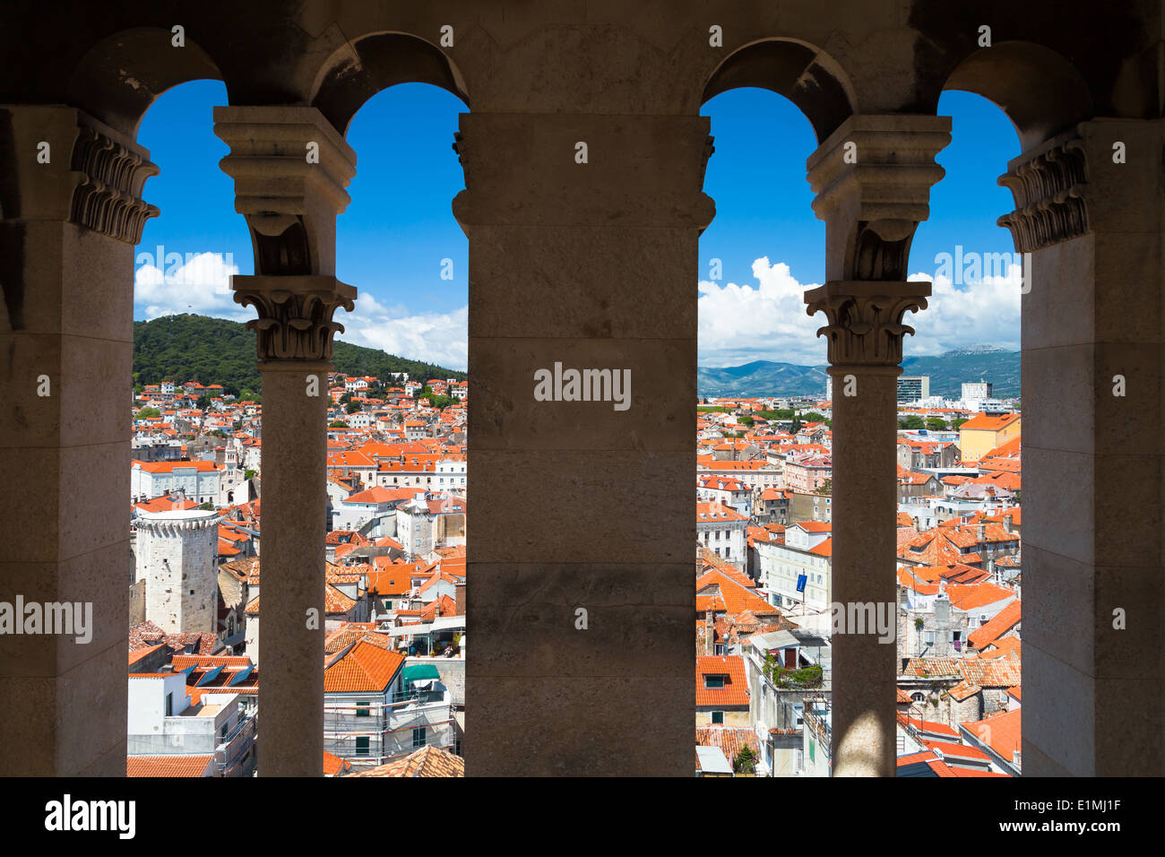 Bell tower with arched windows hi-res stock photography and images - Alamy