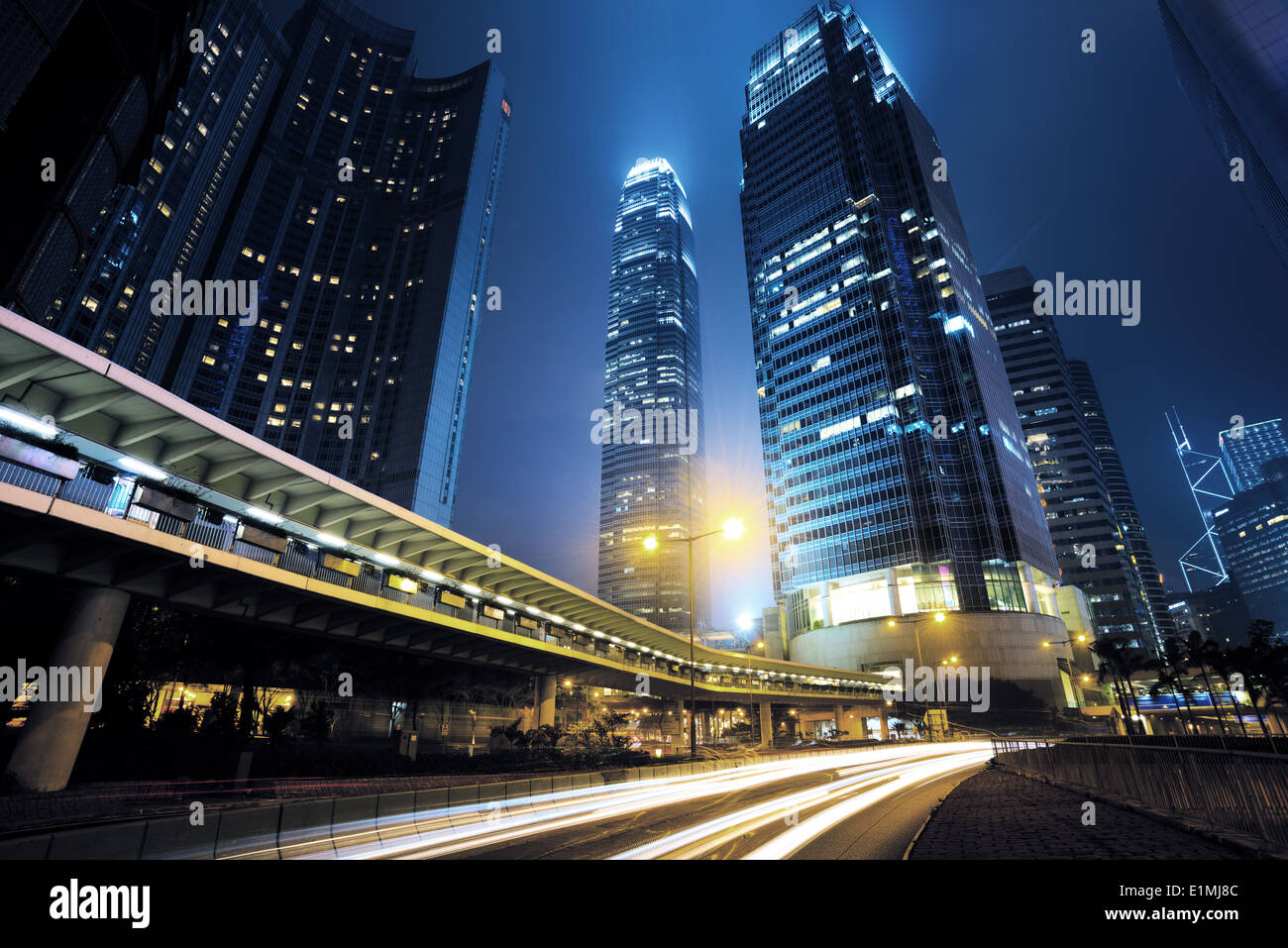 Fast moving cars at night Stock Photo - Alamy