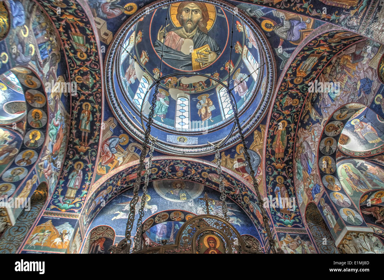 St George's Church at Oplenac, Serbia Stock Photo - Alamy
