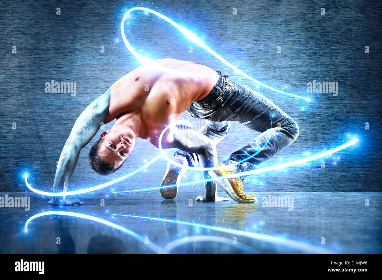Athlete light trace hi-res stock photography and images - Alamy