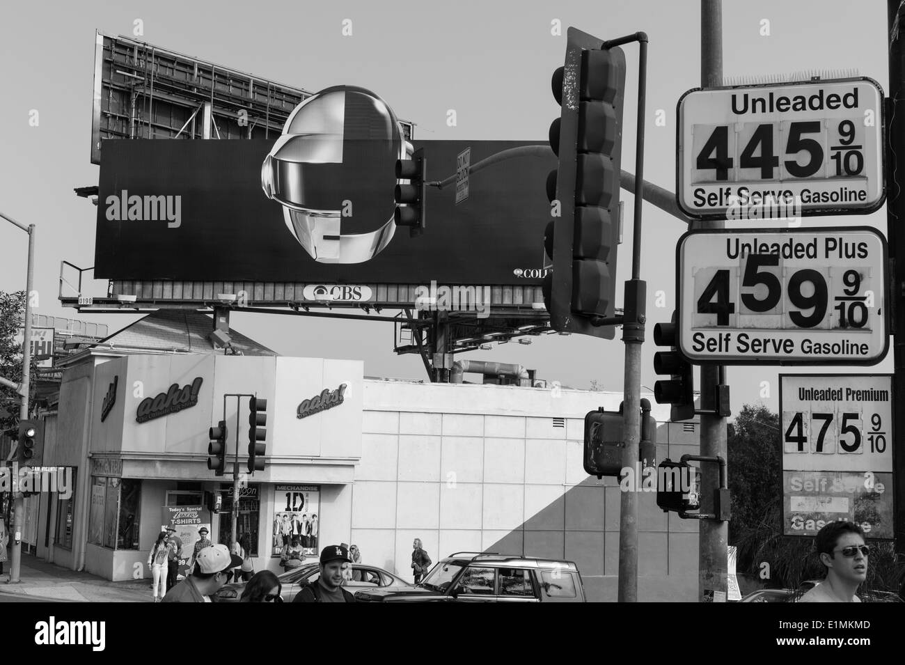 Advertising prices Black and White Stock Photos & Images - Alamy