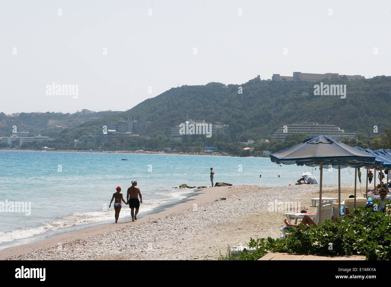 Beach summer holiday ixia beach hi-res stock photography and images - Alamy