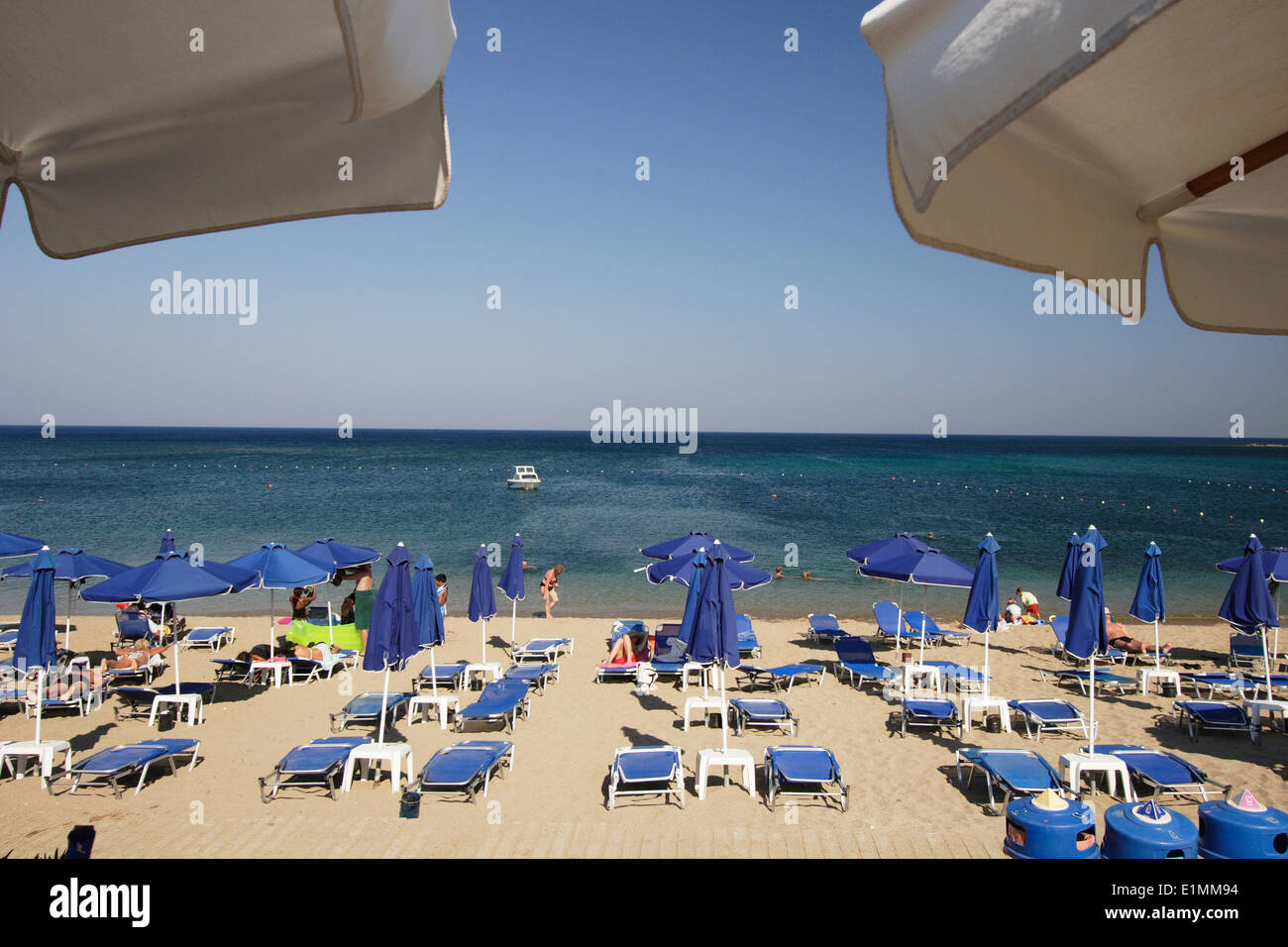 Beach summer holiday ixia beach hi-res stock photography and images - Alamy