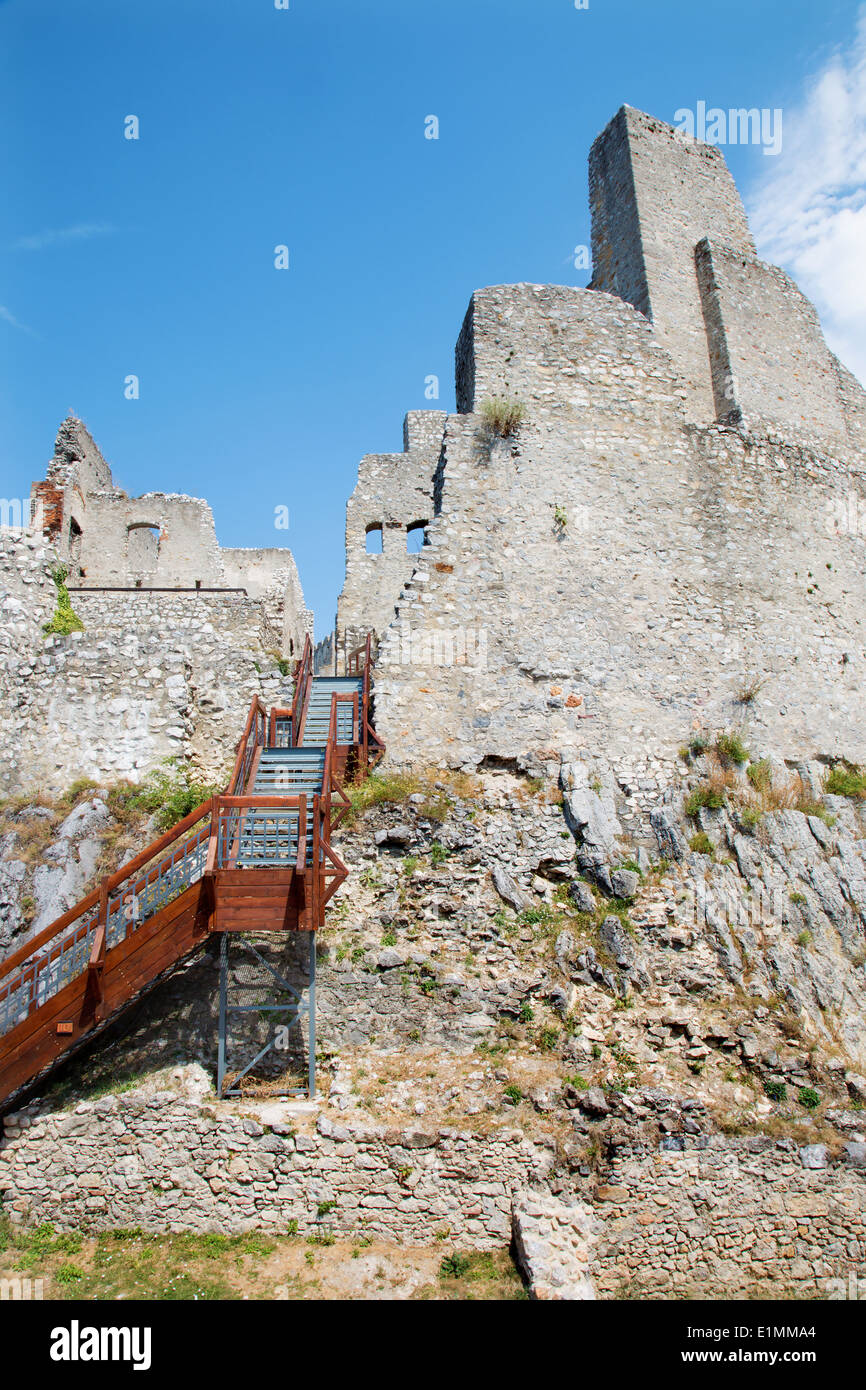 Beckov castle - Slovakia Stock Photo - Alamy