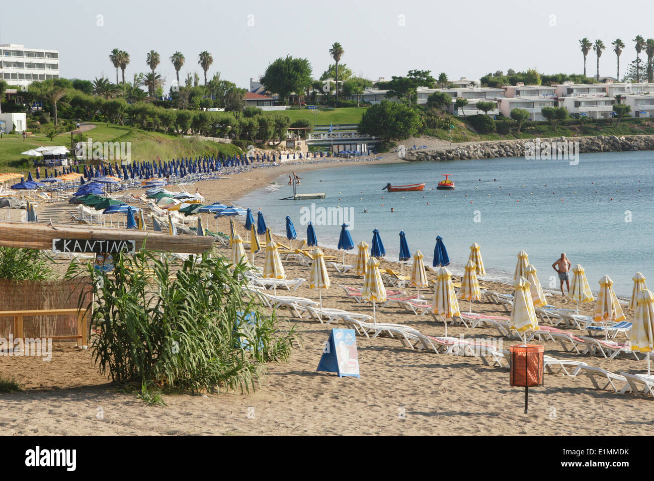 Beach summer holiday ixia beach hi-res stock photography and images - Alamy