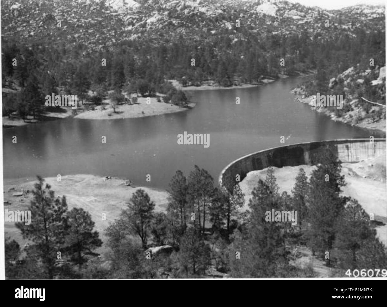 The historic Prescott Forest features a dam and water systems within ...