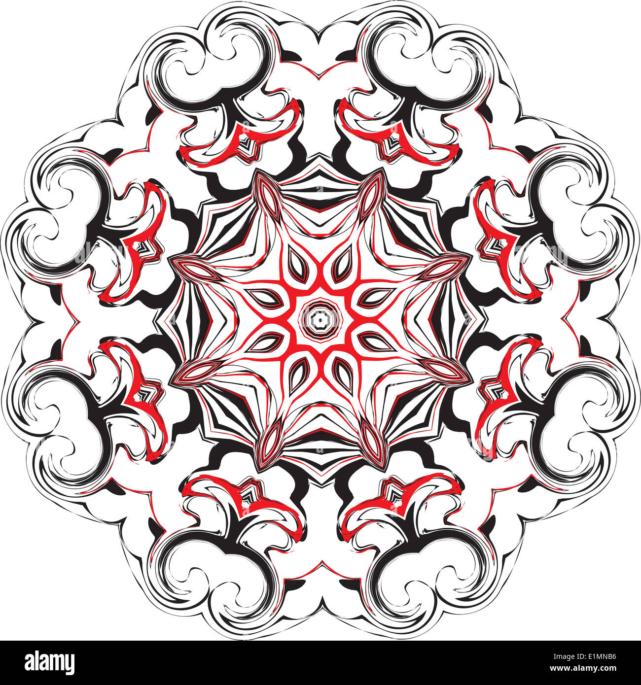 Vector background with decorative ethnic colors. Use for wallpaper and ...