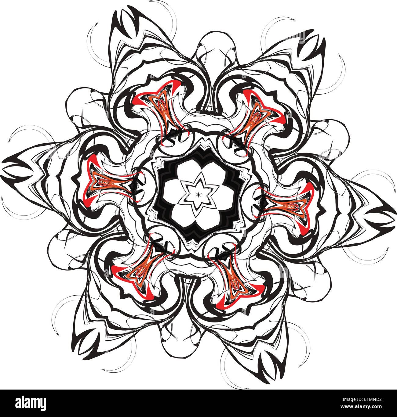 Vector background with decorative ethnic colors. Use for wallpaper and ...