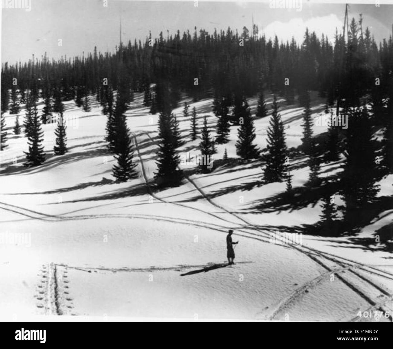 Mountain man historic Black and White Stock Photos & Images - Alamy