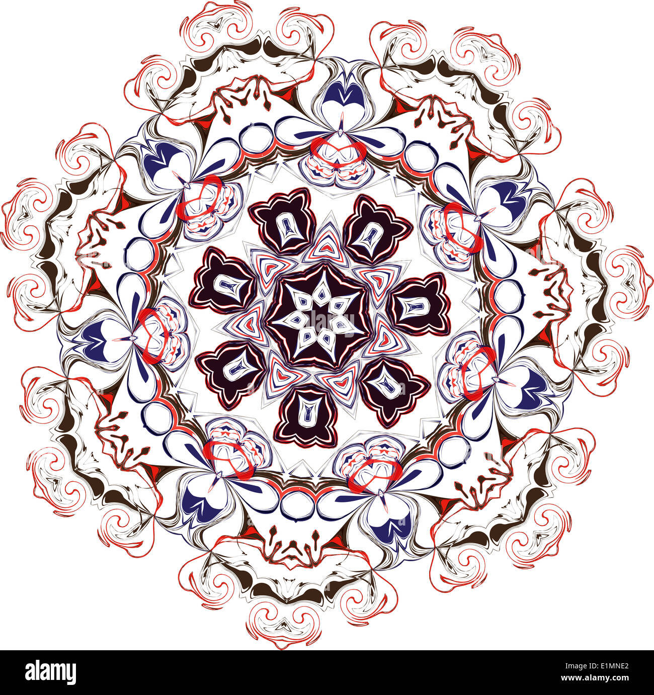 Vector background with decorative ethnic colors. Use for wallpaper and ...